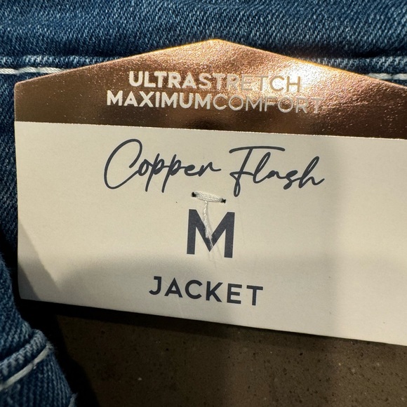 Copper Flash | Jackets & Coats | Nwt Copper Flash Womans Faded Denim ...